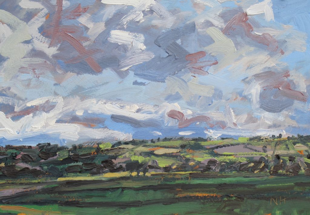 Dynamic Sky and Distant Fields - Portico